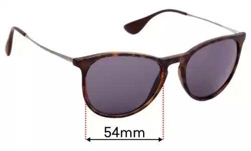 Ray-Ban RB4171L Erika 54mm Lens Replacement