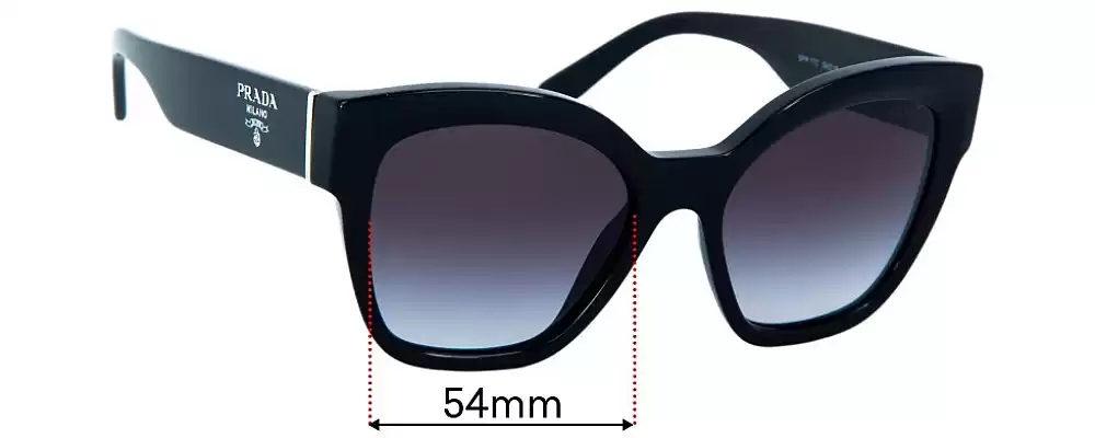 Prada SPR17Z 54mm Replacement Lenses by Sunglass Fix™
