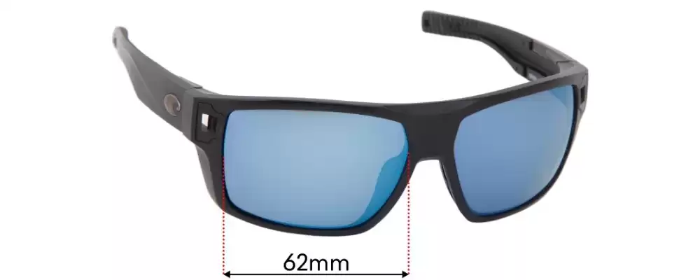 Costa Del Mar Diego 62mm Lens Replacement