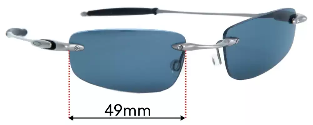 Replacement Lenses by Sunglass Fix™ for Oakley Why 3 49mm