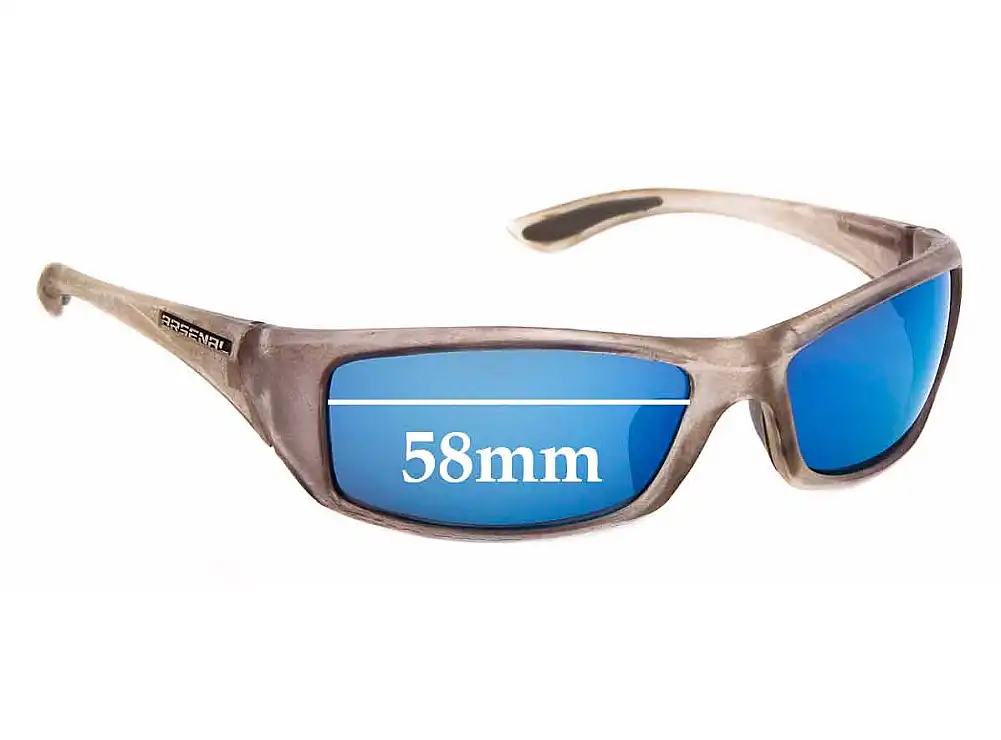 Replacement Lenses for Arsenal Optix Voltage Pure 58mm